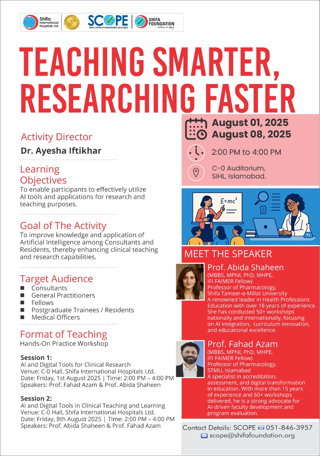 Teaching Smarter, Researching Faster - 2025 | PGME